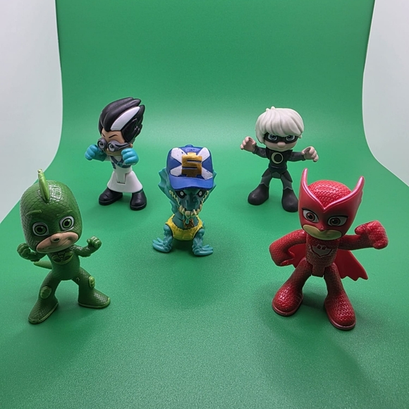 pj masks | Toys | Action Figure Set Green Blue Red Pj Masks | Poshmark